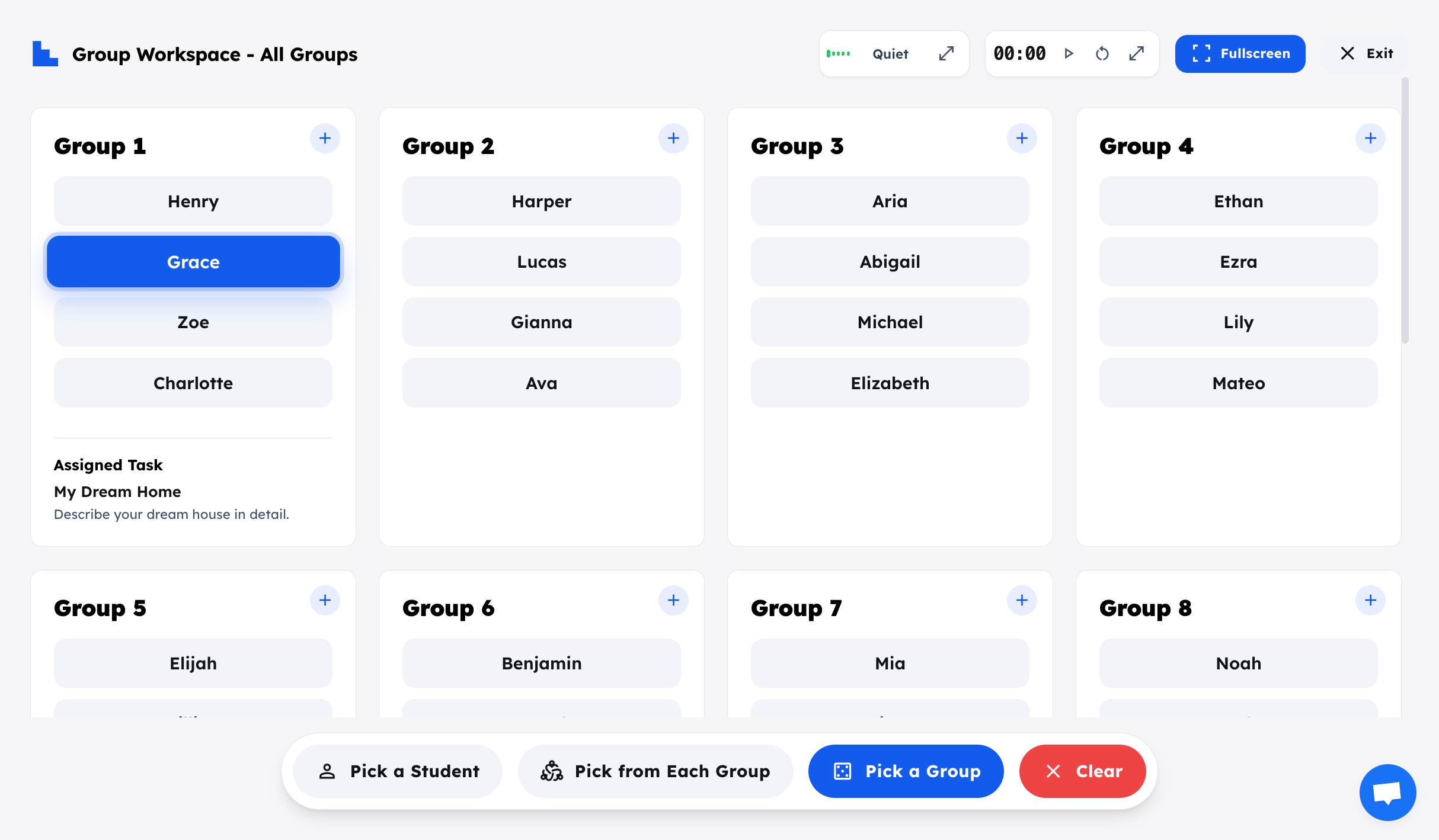 Instant Classroom Group Generator (No Sign Up)